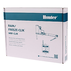 Hunter Industries WRFCLIK Hunter Clik, Wireless Rain/Freeze Sensor Combo (Includes Receiver and Transmitter), White