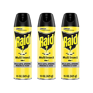 Raid Multi Insect Killer 15 Ounce (Pack of 3)