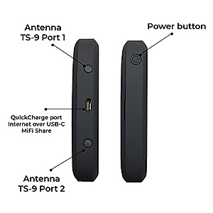 Verizon Jetpack Hotspot WiFi Device - 4G LTE MiFi 8800L | Portable Mobile Hotspot Device for WiFi with Case, Screen Protector, Additional Battery