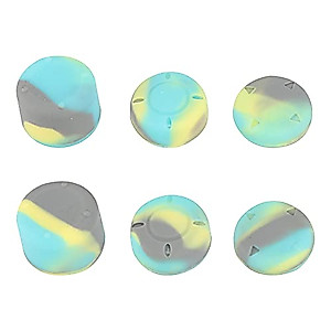 Button Cover, Ergonomic Game Controller Button Cover Heightening Elastic for Switch(Camouflage)