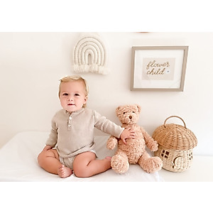 MON AMI Mr. Cuddleworth The Bear Stuffed Animal – 15”, Teddy Bear Plush Gifts for Baby Shower, Cute Plushies for Kids of All Ages
