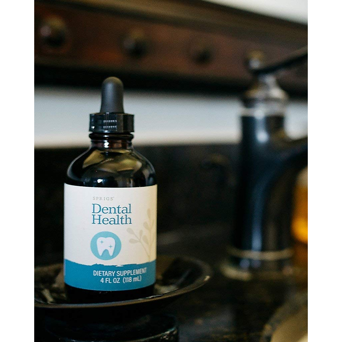 Dental Health Formula, Black Walnut - Organic Fluoride (4 oz)