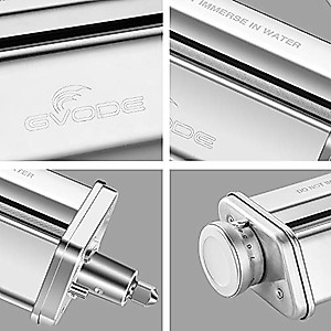 Pasta Roller Attachment for KitchenAid Stand Mixer, Stainless Steel Pasta Attachment for KitchenAid Stand Mixer, for Kitchen aid Mixer Accessories by Gvode