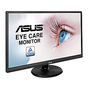 ASUS 23.8” Full HD Computer Monitor, 1080p, HDMI, VGA, Eye Care, 178° Wide Viewing Angle - VA249HE, Black