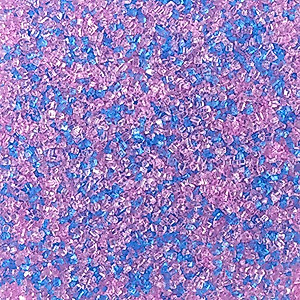 DECOPAC Cotton Candy Flavoured Sanding Sugar, 33oz, Fancy Sprinkles in Handheld Container, Edible Sprinkles For Drink Rims, Celebration Cakes, Cupcakes, Cookies