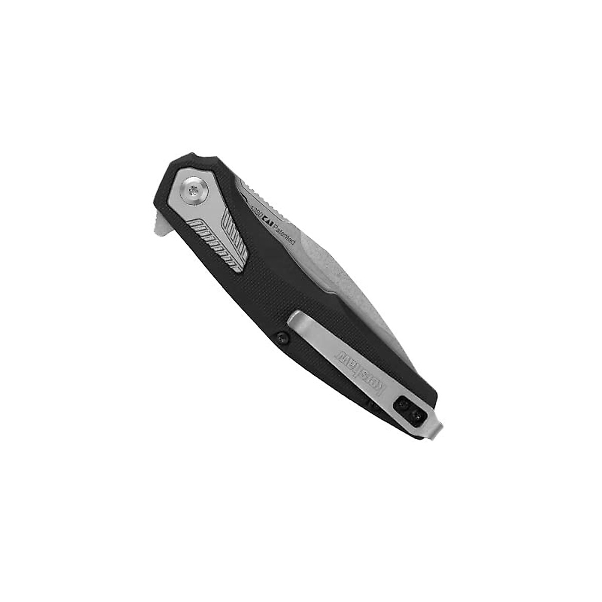 Kershaw Tremolo Pocket Knife, 3.125" 4Cr14 Steel Clip Point Blade, assisted opening EDC,Black