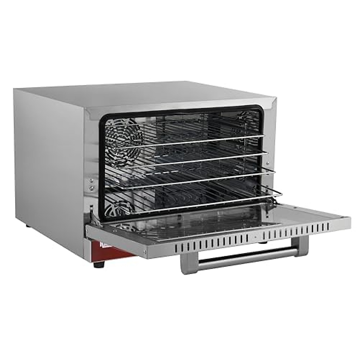 Kratos Commercial Oven, Half Size Electric Countertop Convection Oven, Holds Four Half Size Sheet Pans, 120V (29M-002)