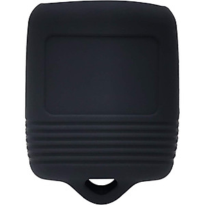 2Pcs Silicone 3 Buttons Key Fob Cover Remote Case Keyless Protector Compatible with Ford E150 E250 E350 F150 F250 F350 Edge Escape Expedition Explorer Focus Fusion Lincoln MKX MKZ Mercury Mazda