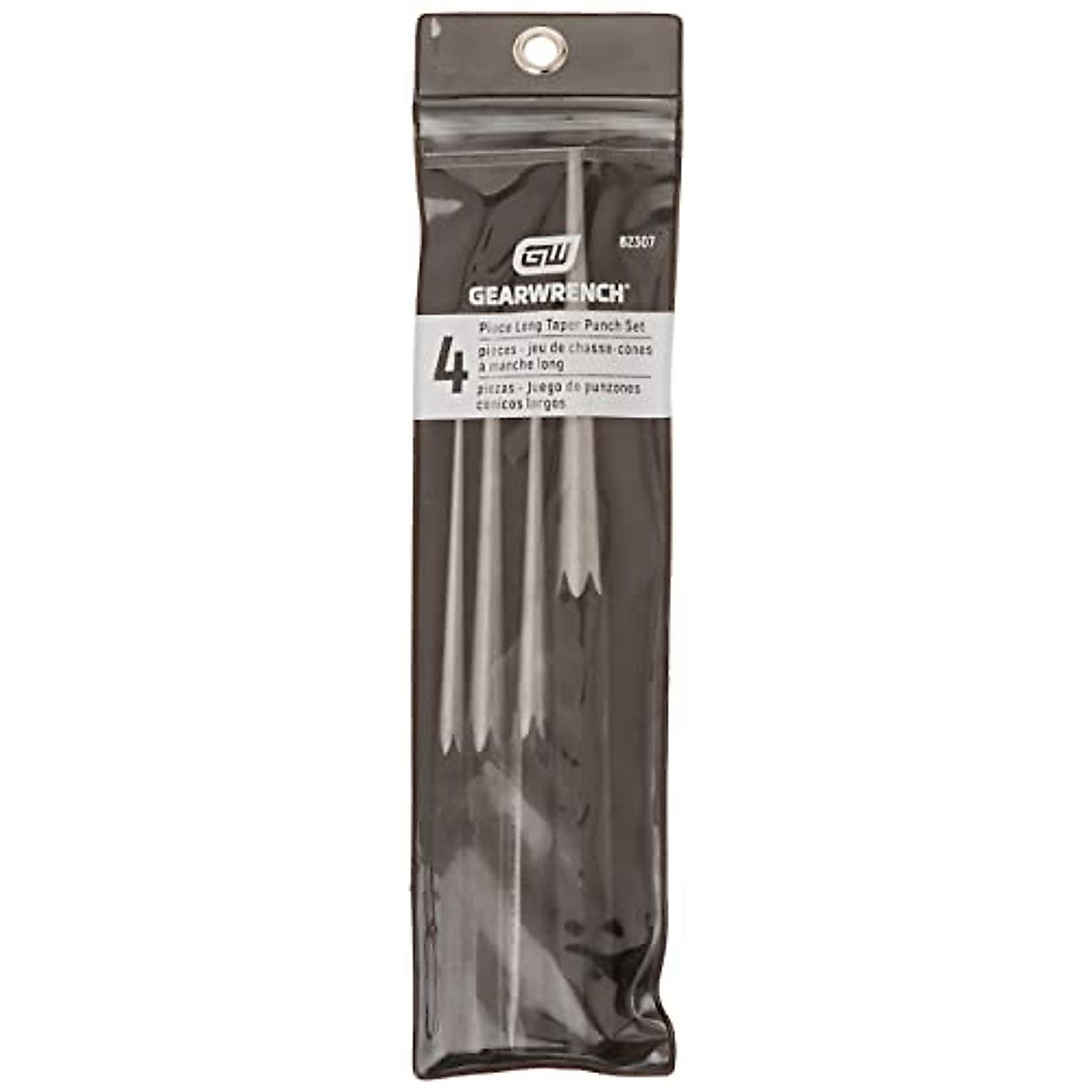 GEARWRENCH 4 Piece Long Taper Punch Set, 82307