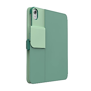 Speck Case for iPad Pro 10th Generation 10.9 Inch - Drop & Camera Protection, Slim Multi Range Stand, Apple Pencil Holder - Fluorite Green/Eggshell Green