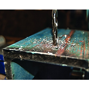 Century Drill & Tool, 26713, 13 PC Set,Jobber Drill Bit,ProGrade, Cobalt Steel, High Speed Drill Bit Pack