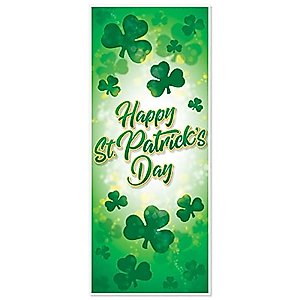 Happy St. Patrick's Day Door Cover- 1 pc.