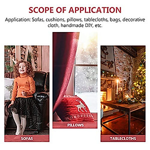 ARTIBETTER 50 X 50cm Cotton Fabric Christmas Fabric Bundles Sewing Square Fabric Scraps Christmas Printing Quilting Squares Christmas Cotton Patchwork for DIY Craft Supplies 8pcs