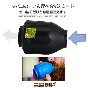 Smoke Buddy Personal Air Purifier Cleaner Filter Removes Odor - Pink