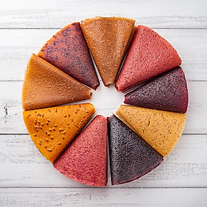 2 Fruit Leather Silicone Dehydrator Sheets with EDGES fits Elite Gourmet EFD-319 Round Dehydrators NON-Toxic Lip EFD319 Mold Hold Batter Liquids Fruit Roll Up Fruit Leather Circle ReUsable Flexible