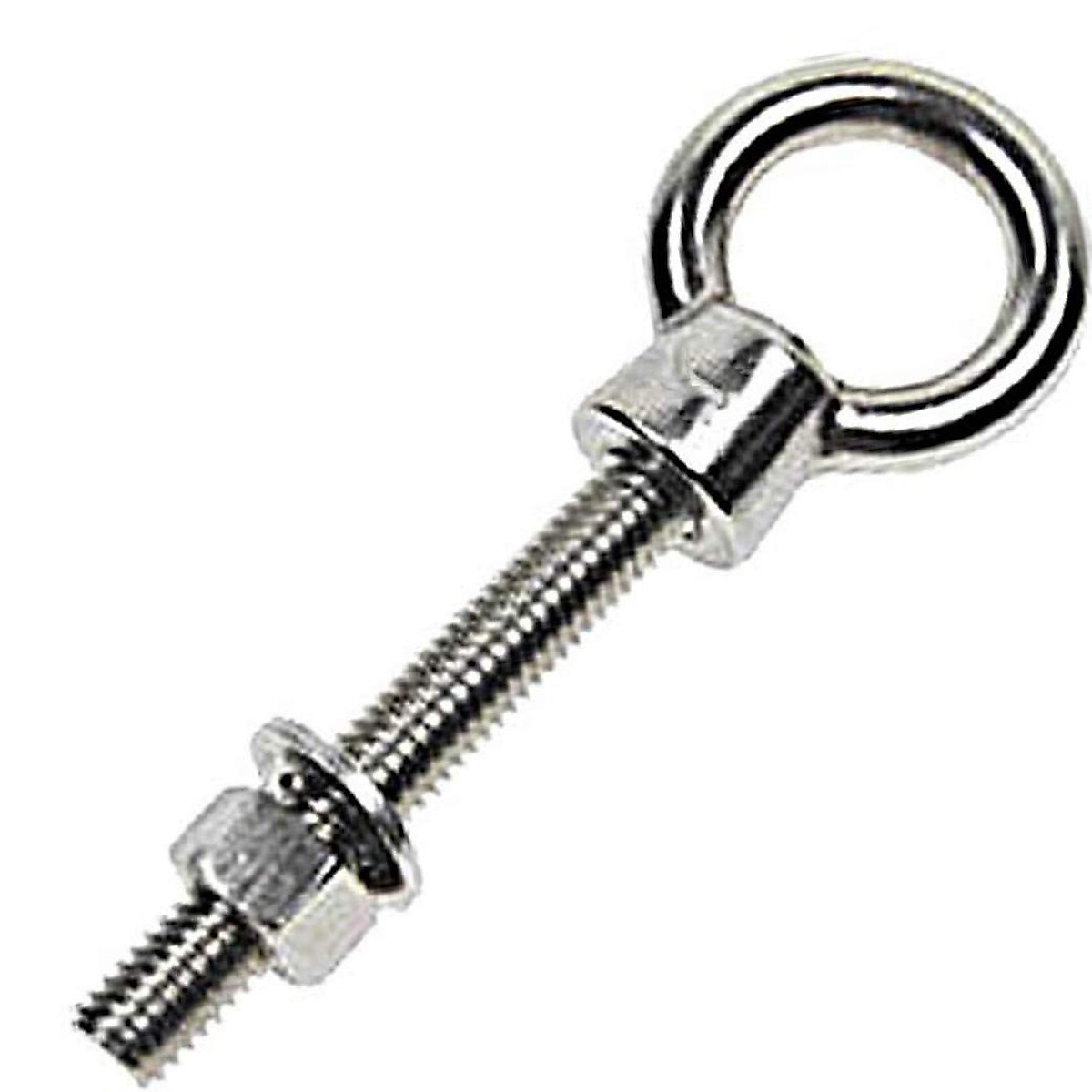 US STAINLESS Stainless Steel 316 (Shape Type 307) M10 Lifting Eye Bolt 10mm x 100mm Marine Grade Pitch of 1.5