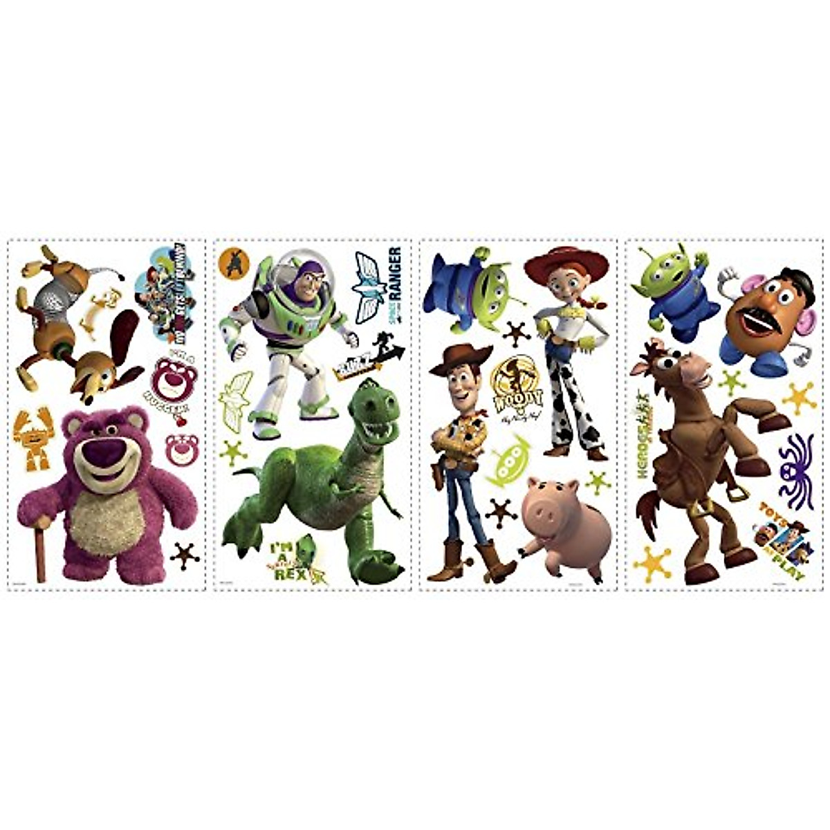 RoomMates RMK1428SCS Toy Story 3 Peel and Stick Wall Decals