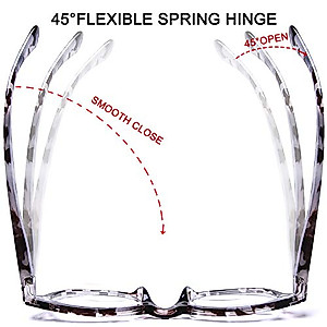 AQWANO Bifocal Reading Glasses UV400 Protection Lightweight Quality Sun Fashion Readers With Clear Top Outdoor Driving Eyeglass for Men Women, 2.0