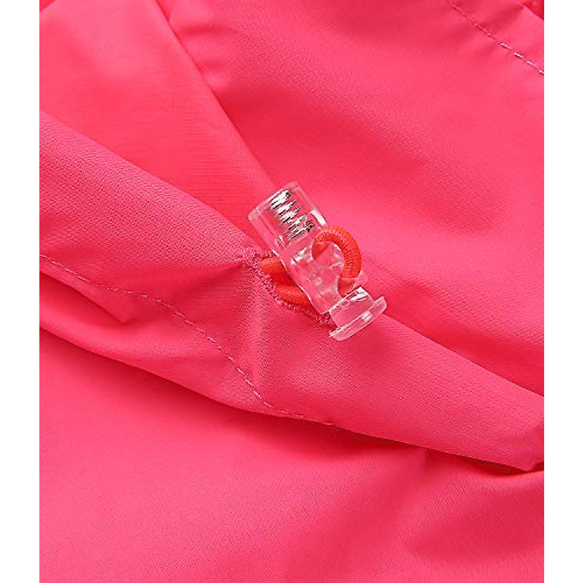 Outto Women's Cycling Jacket Convertible UPF50+ Windproof with Zip Off Sleeves(Medium,Pink)