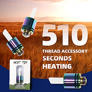 Ceramic heating head are Heating Multi-Tool for Slicing Wax or Viscous oil etc(Rainbow)