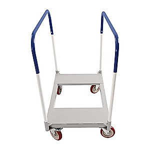 1500Lb Panel Cart Dolly, Steel Panel Dolly Cart Low Noise with 4 Swivel Wheels for Factory Warehouses Garage Workshop