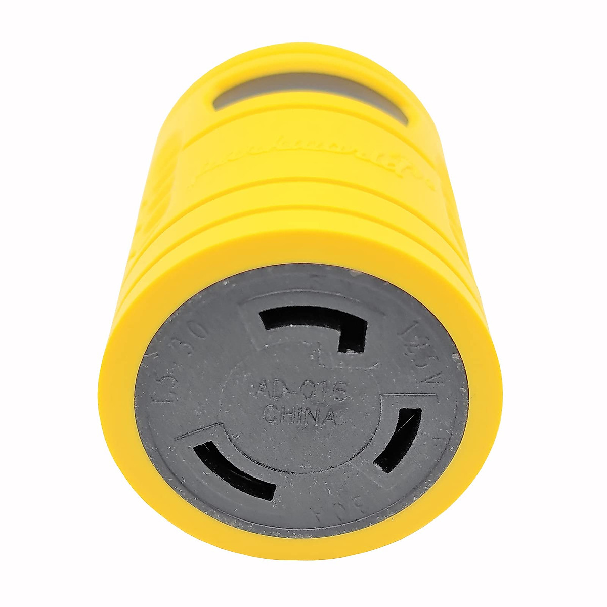 Parkworld 691753 Household Regular 15A Plug 5-15P to L5-30R Generator 3-Prong 30 AMP Locking Female Adapter