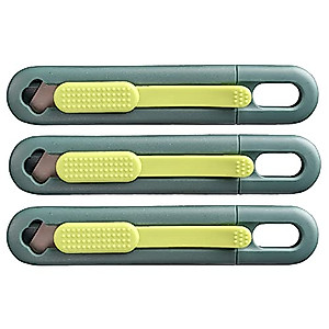 Nova Safety Knife, Utility Knife, Compact Cut, Box Cutter, Ambidextrous Design, Replaceable and Durable Blade, Ideal for Heavy Duty Cut, Warehouse, Home, for Cutting Boxes, Cartons, Parcels. (3 Pack)