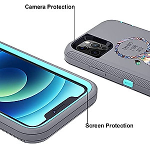 True Wireless Earbuds Bluetooth Headphones and iPhone 12 Pro Max Case 6.7 inch 2021 Heavy Duty Protective Armor Shockproof Case Noise Cancelling Earphones Stereo Bass Built-in Mic Bluetooth Headphone