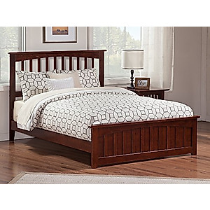 AFI Mission Traditional Bed, Queen, Brown