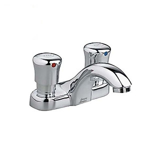 American Standard 1340225.002 Metered Bath Faucet, 3.38 in wide x 6.00 in tall x 6 in deep, Chrome