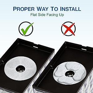 QUALITY ENVY 8 Filters & 8 Sponges Replacement Pack | Food Grade Fabric and Coconut Carbon | Cat & Dog Water Fountain Filters | Pet Water Dispenser Filter for Cats & Dogs