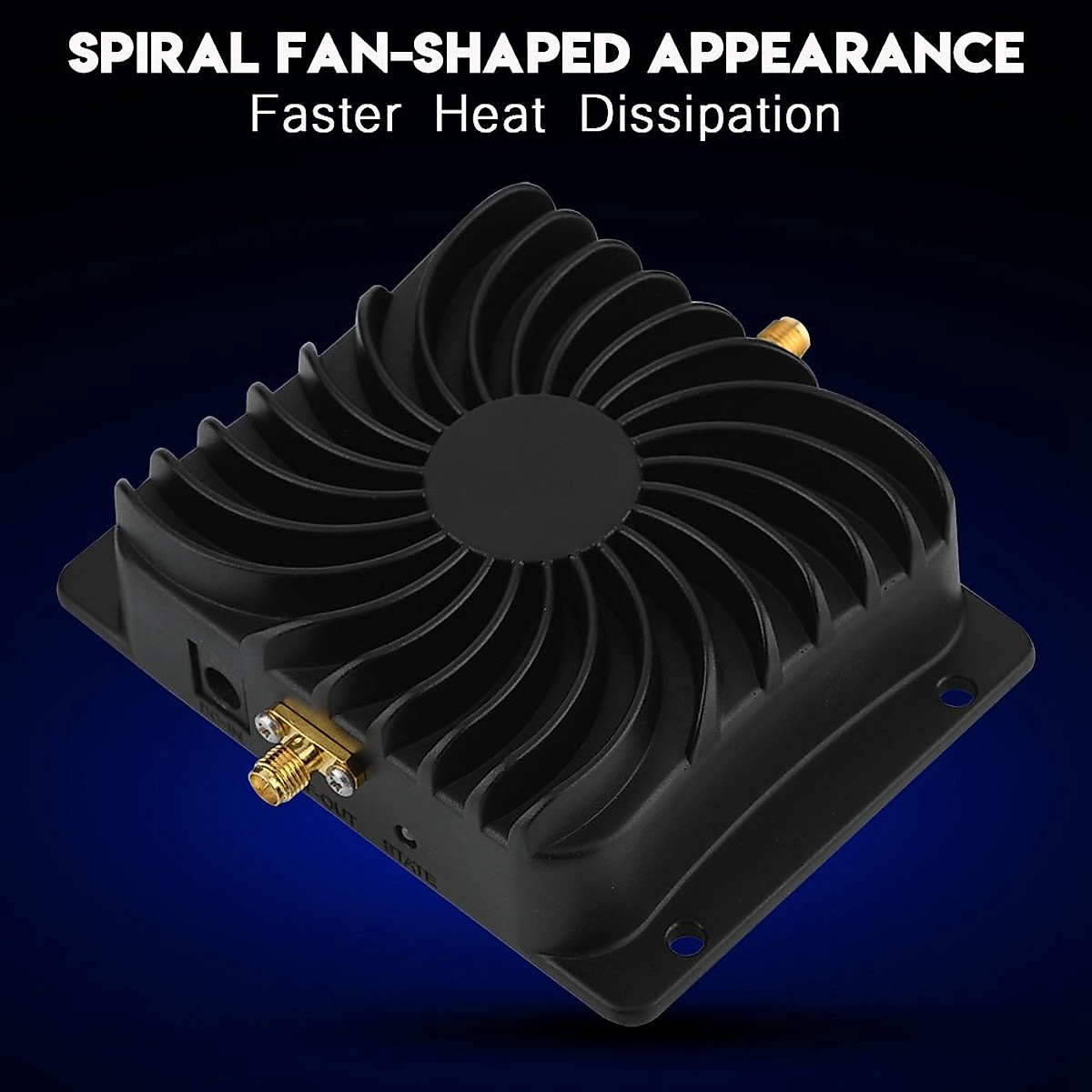 Yosoo- EDUP EP-AB003 Low Noise Broadband Amplifier 2.4G Antenna 8W WiFi Signal Extender for Wireless Router(US)