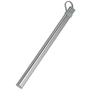 Chopsticks Tubes Aluminum Box Case for Titanium Chopsticks Box Without Chopsticks Gray