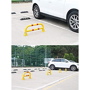 Parking Posts Lockable, Private Car Parking Latch Space Lock, Space Saver Car Park Driveway Guard Saver, Easy Installation, Against Pressure (Size : 80cm×33cm) (60cm×33cm) () ()