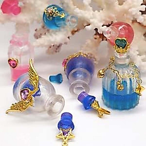 Small Bottle Container and Stopper UV Resin Epoxy Silicone Mold Jewelry Casting 6 Trays Set