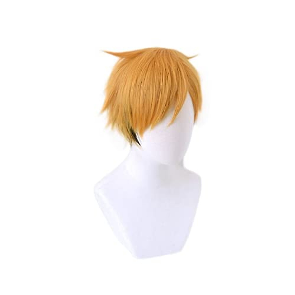 Liamiona Cosplay Short Wig Heat Resistant Synthetic Hair Anime Wig Halloween Carnival Party Wigs