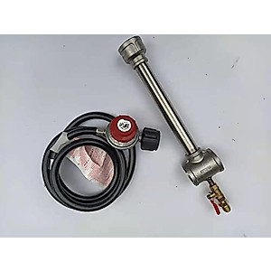 LSMIITTH Forge Gas Burner,Gas Metal Melting Furnace Propane Gas Forge Burner Blacksmith