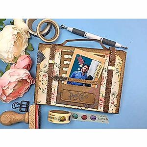 Sizzix, Multi Color, Thinlits Die Set , Stitched Slots by Tim Holtz, 2 Pack, One Size, 2 Count