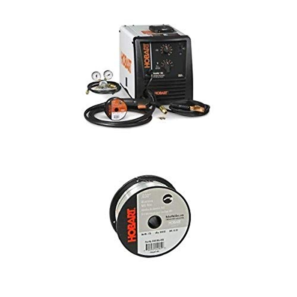 Hobart Handler 210 MVP MIG Welder with H381806-R18 1-Pound ER4043 Aluminum Welding Wire, 0.030-Inch