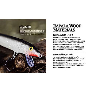 Rapala Original Floater 18 Fishing lure, 7-Inch, Silver