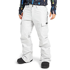 Burton Men's Standard Cargo Pant Regular Fit, Lunar Gray, X-Large