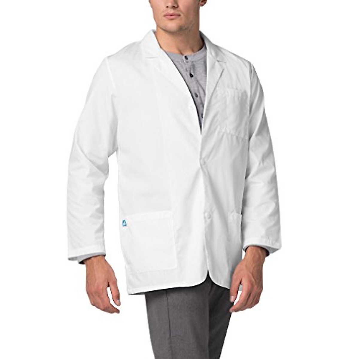 Adar Universal Unisex Lab Coats - Classic 31" Consultation Lab Coat - 805 - White - M