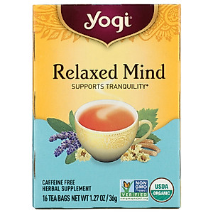 Yogi Tea, Relaxed Mind, 16 Count, Packaging May Vary