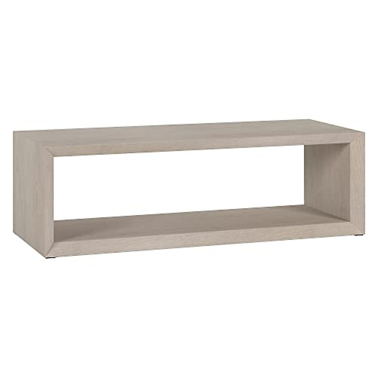 Henn&Hart Osmond Coffee Table, 58" Wide, White
