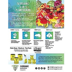 IV Organic 3-in-1 Plant Guard, 1 Pint (Green)
