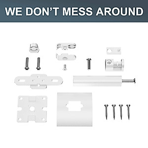 Wall Mount Brackets Compatible with Bose 161 Speaker and Bose Model 100 Speakers(White)