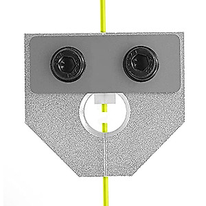 Filament Welder Connector, High Hardness Precise Filament Sensor Connector for 1.75mm Consumables (Silver)
