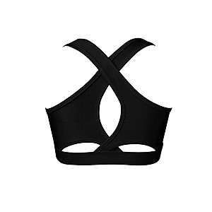 TiaoBug Kids Girls Crop Tops and Athletic Leggings 2 Pieces Activewear Set Leopard Print Gym Yoga Workout Outfits Black&Light Blue E 12