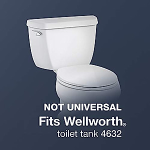 KOHLER GENUINE PART 1069722 3" Toilet Flush Valve Kit, Black & GENUINE PART GP1018165-F TANK GASKET FOR DRYLOCK CONNECTION,Black, 3 In.