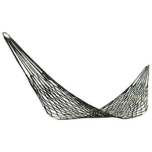 JINYI Hammock, Thicken Nylon Fabric Multi-Functional Hammock Outdoor Hammock Simple Nylon Net Hammock for Outdoor Garden